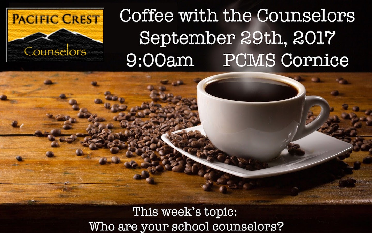 Bend-La Pine Schools :: Coffee with the Counselors!