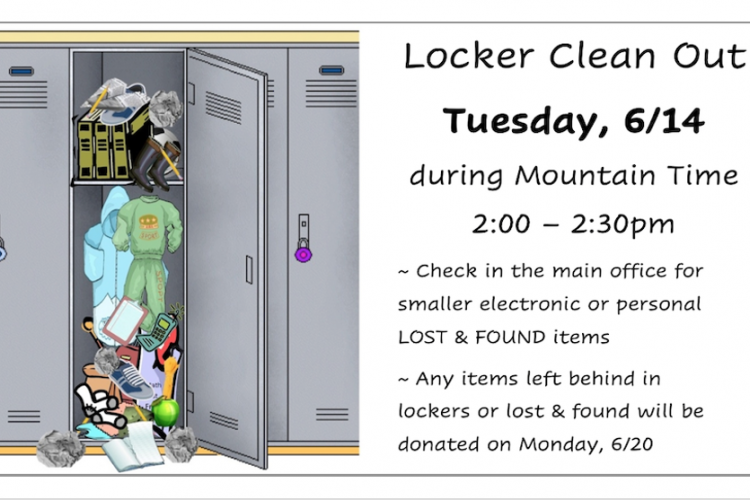 Bend-La Pine Schools :: LOCKER CLEAN OUT ON 6/14