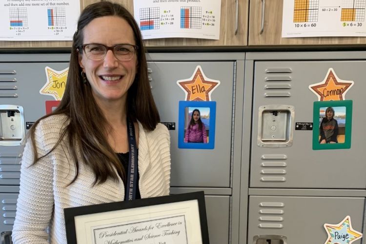 Bend-La Pine Schools :: North Star Teacher Earns Top Math Honor