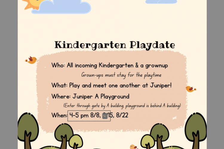 Bend-La Pine Schools :: Kindergarten Playdate